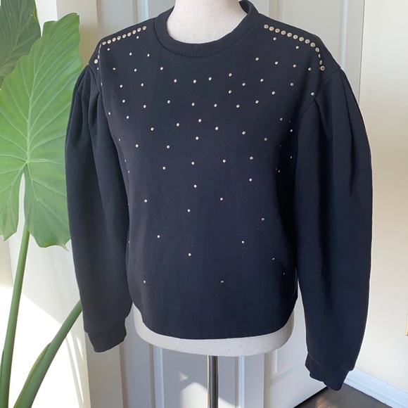 Zara | Sweaters | Zara Stud Sweater | Poshmark